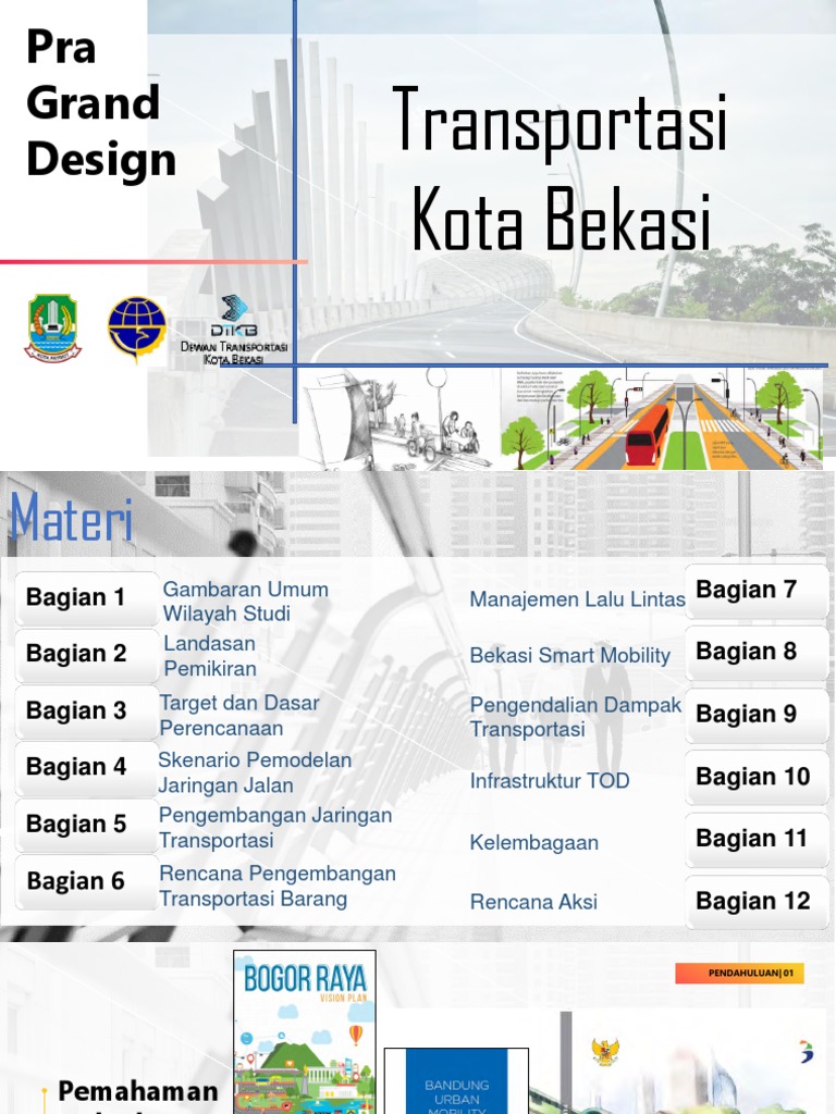 0612pra Grand Design Transportasi Kota Bekasi PDF | PDF