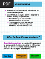 ch01 - Introduction To Quantitative Analysis | PDF | Level Of Measurement | Accuracy And Precision