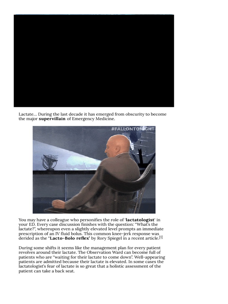 Demystifying Lactate: Understanding the Complex Physiology Behind ...