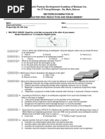 Quarter 2 - Module 1: Earthquakes and Faults: Science | PDF | Fault ...