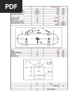 Lifting Trunnion Calculations - 1 | PDF | Shear Stress | Bending