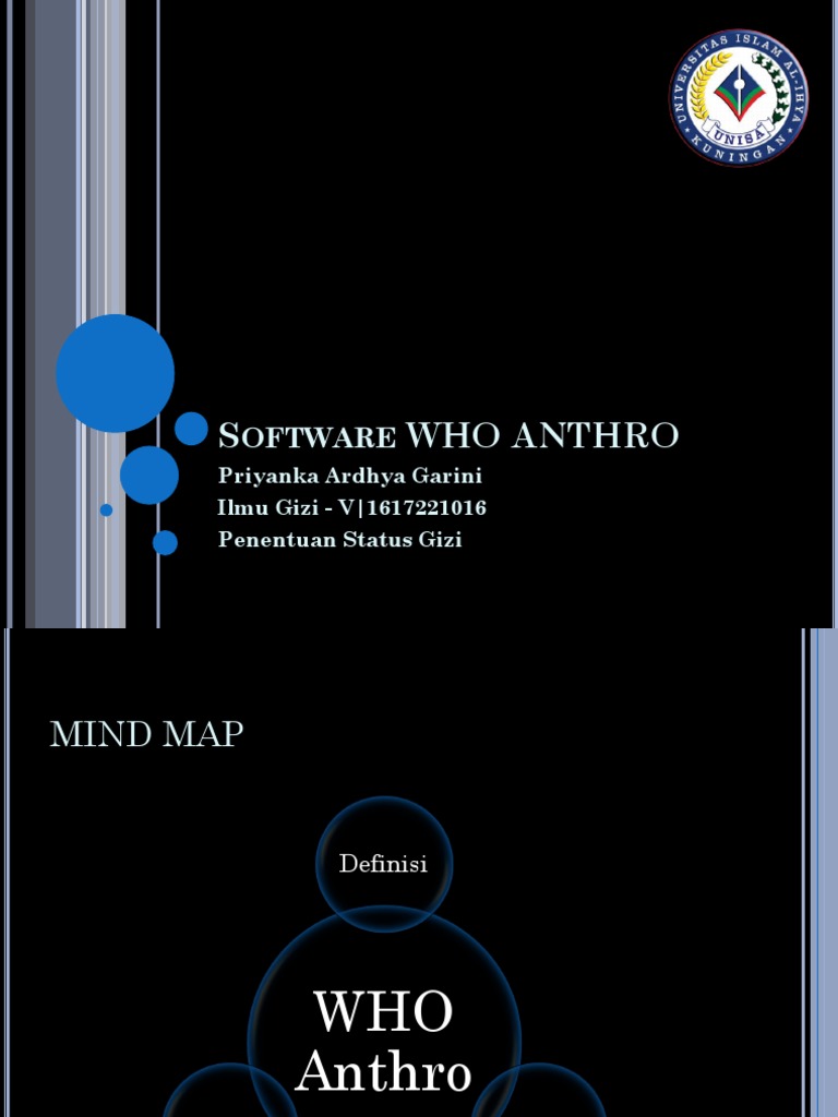 Software WHO ANTHRO | PDF