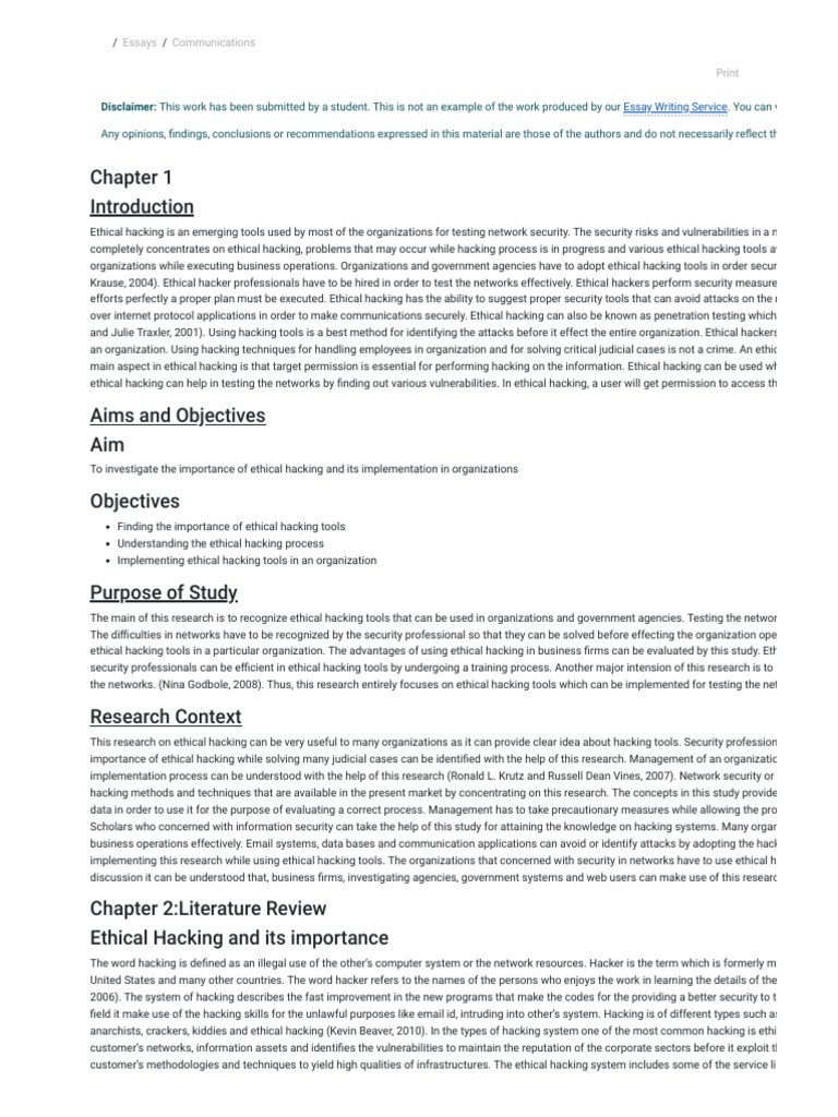 Ethical Hacking | PDF | Security Hacker | White Hat (Computer Security)