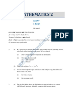 BECE 2023 Mathematics Exam Questions | PDF | Area | Euclidean Geometry