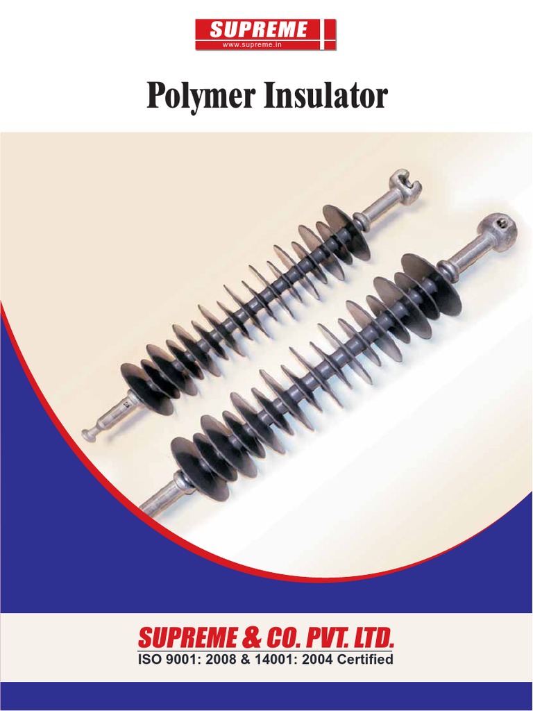 Brochure - Polymer Insulator | PDF | Silicone | Insulator (Electricity)