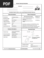 Pipe Thrust Force and ClamP Calculation | PDF | Gas Technologies | Pressure
