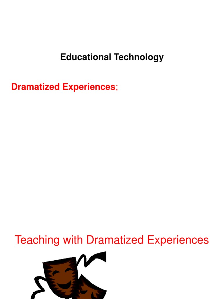 Teaching Through Dramatized Experiences | PDF