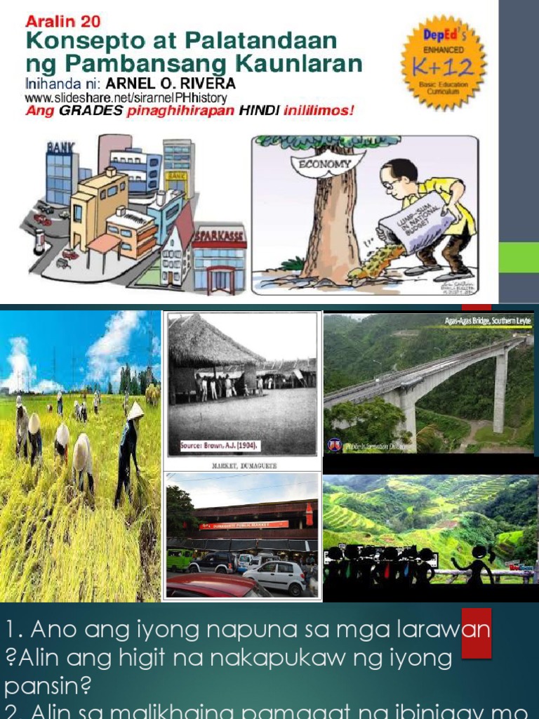 Konsepto NG Palatandaan NG Pambansang Kaunlaran | PDF
