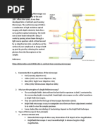Calculating Microscope Field Diameter | PDF | Lens (Optics) | Optics
