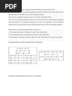 Freshman Mathimatics Unit 1 Part 2 | PDF | Truth | Proposition