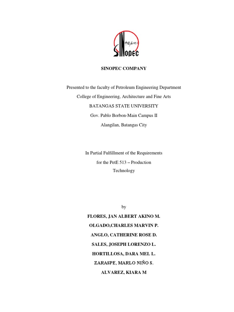 SINOPEC | PDF | Waste Management | Incineration