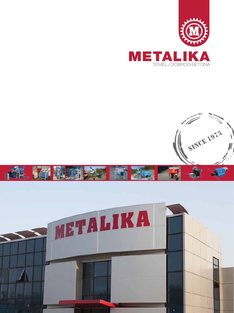 Block Moulding Machine Metalika - Katalog - Eng PDF | PDF | Building ...