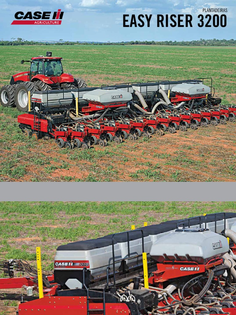 Folheto Case IH PLANTADEIRAS Easy Riser 3200 | PDF | Agronomia ...
