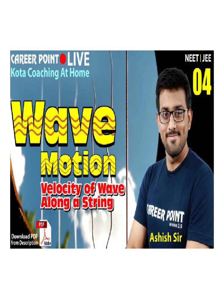 Lecture4 Wave Motion | PDF | Waves | Spacetime