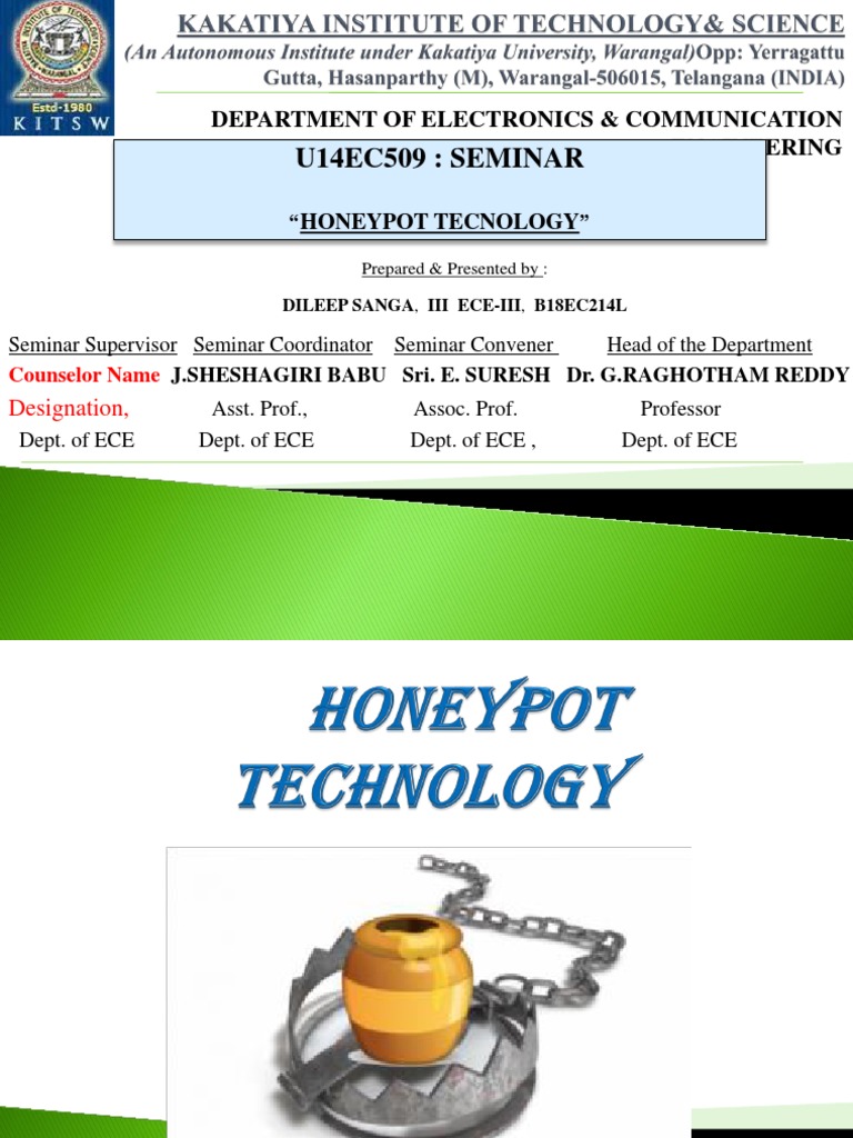 Honeypot Technology | PDF | Computing | Computing And Information Technology