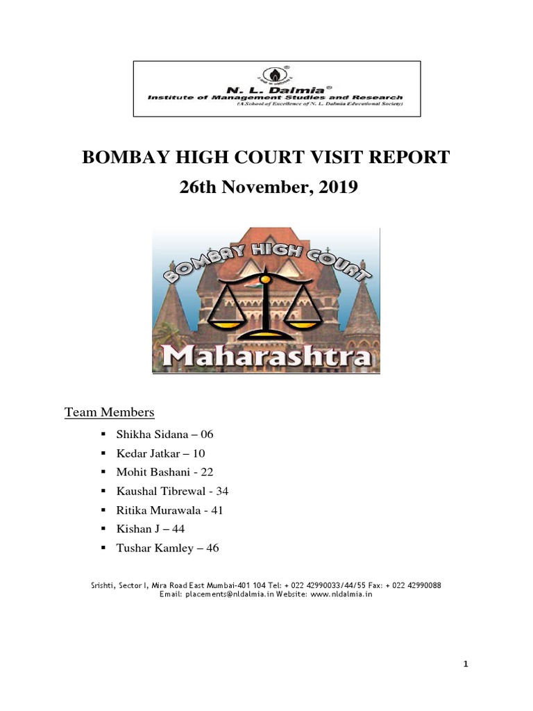 Law High Court Visit | PDF | Courtroom | Judge