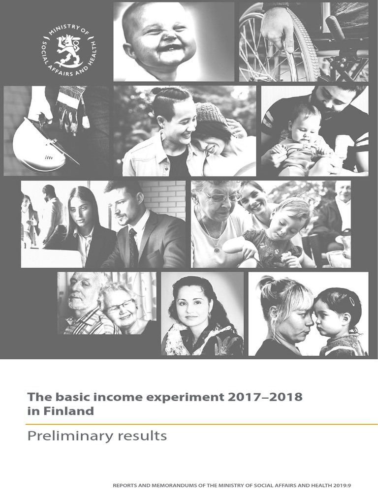 Report - The Basic Income Experiment 20172018 in Finland | PDF ...