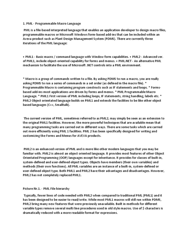 PML | PDF | Method (Computer Programming) | Parameter (Computer Programming)