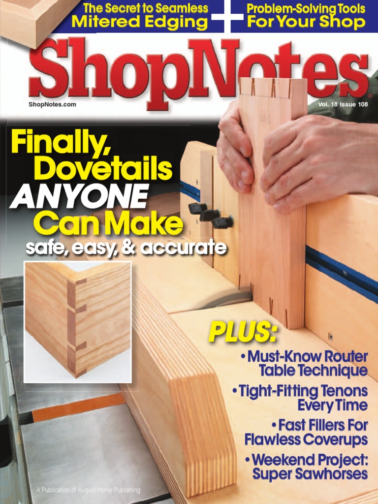 ShopNotes 108 | PDF | United States Postal Service | Woodworking