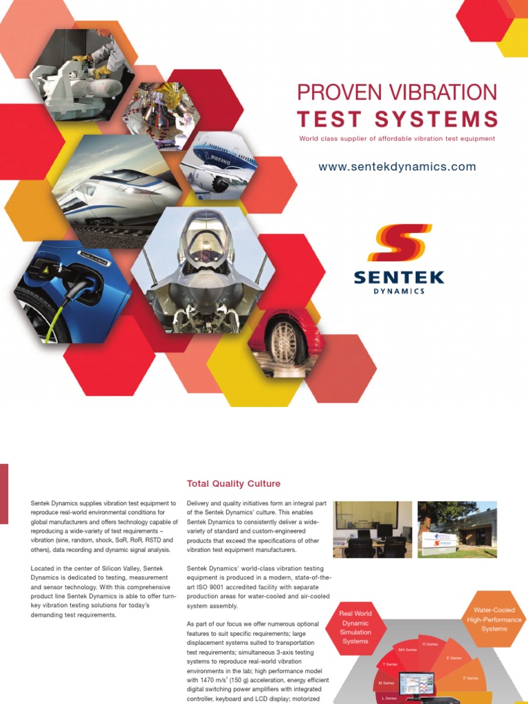 Sentek Shaker Brochure (Low Res) | PDF | Sampling (Signal Processing ...