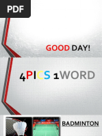 Grade 11 PE "Badminton" | PDF | Materials | Sports