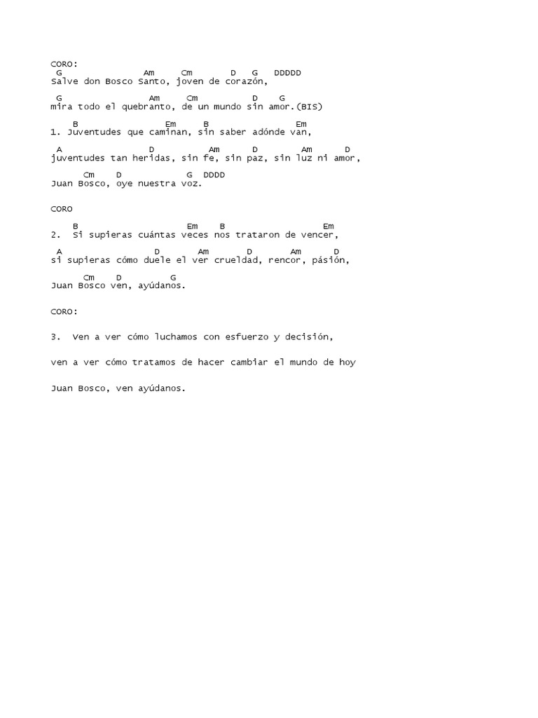 Salve Don Bosco | PDF