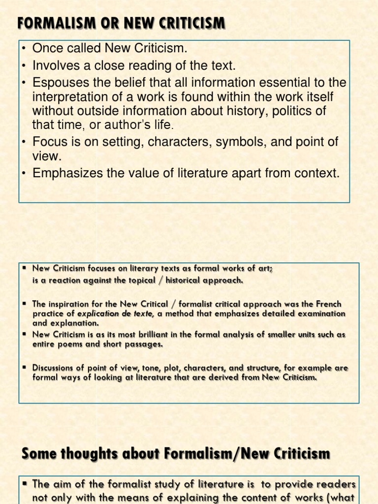 6 - Formalism, Structuralism, Archetypal | PDF | Archetype | Cognitive ...