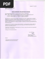 Intimation Letter PDF | PDF