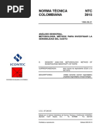 NTC Carnicos 1325 5ta Actualizacion PDF | PDF | Carne | Menudencias