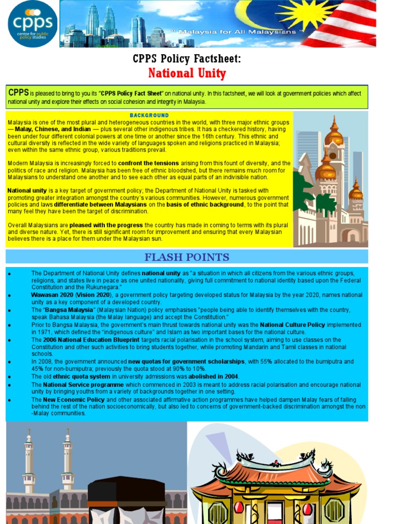 National Unity Factsheet | PDF