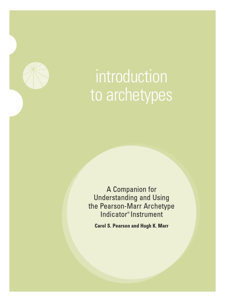 Introduction To Archetypes - Carol S. Pearson (Book) | PDF | Narrative ...