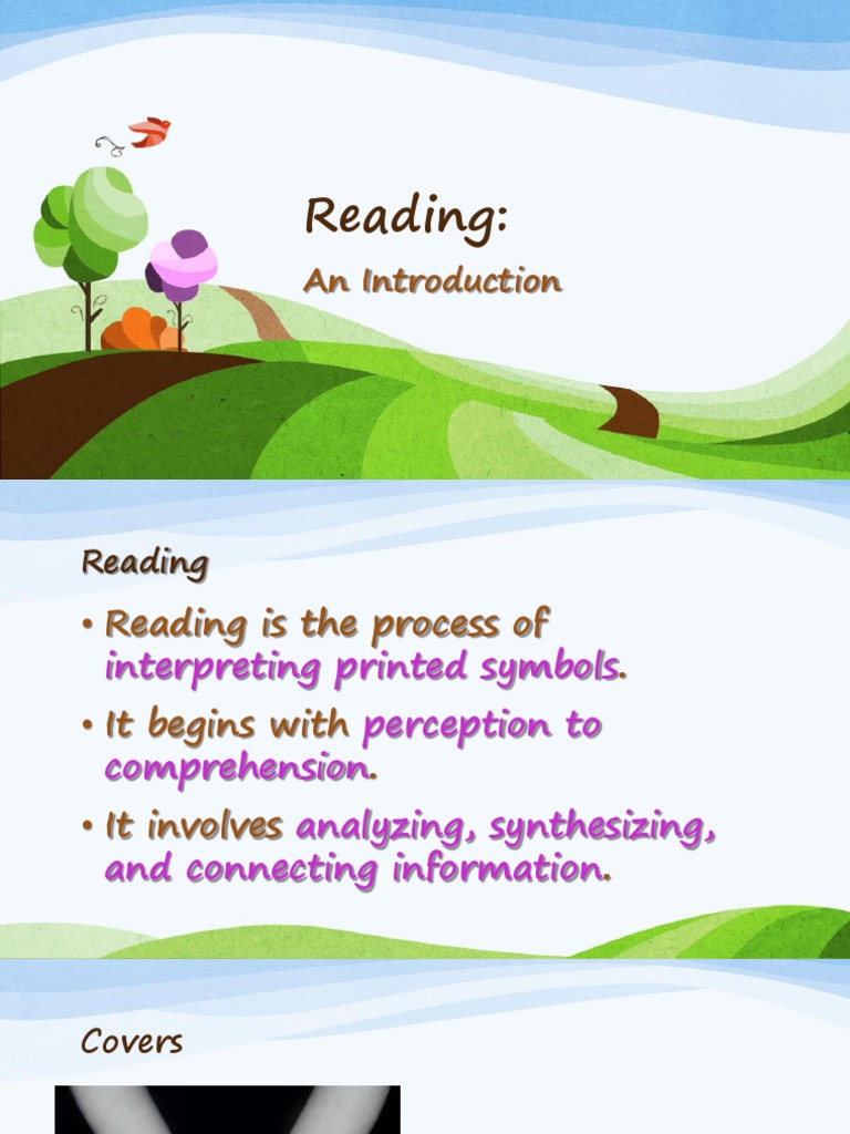 Introduction To Reading 1 | PDF | Speed Reading | Written Communication