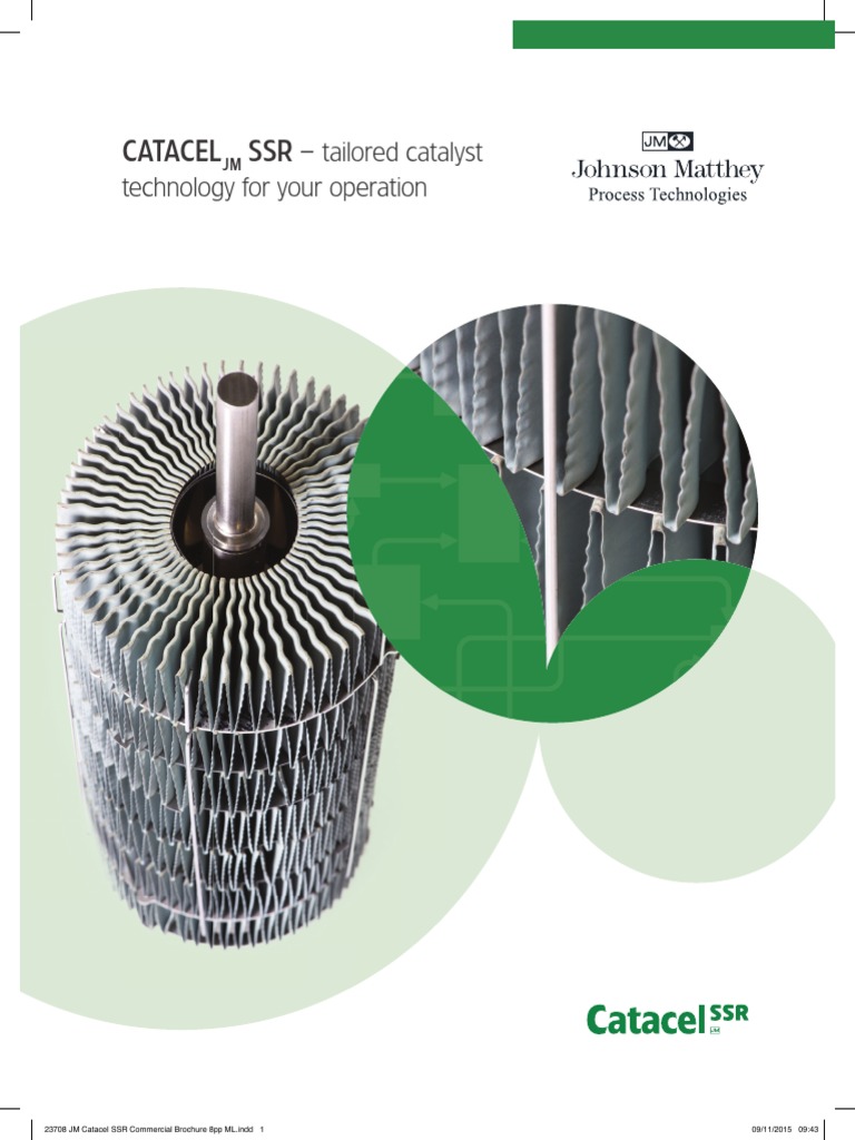 CATACEL SSR - Tailored Catalyst Technology | PDF | Catalysis | Metals