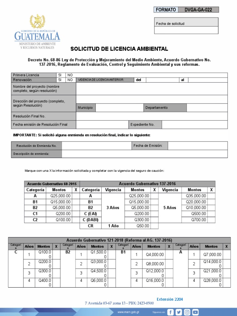 Formulario Nuevo (Acuerdo 121-2018) | PDF | Business