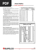 Sigma Buffer Chart | PDF | Sigma Aldrich | Tris
