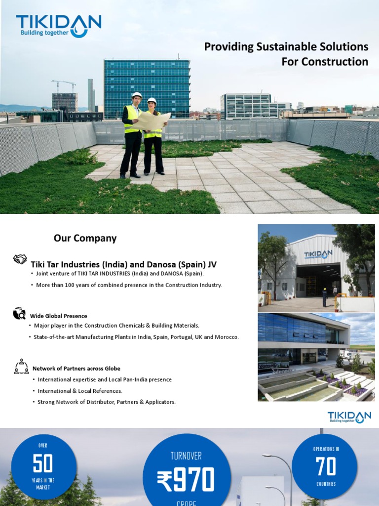 Tikidan Sustainable Solutions | PDF | Polyurethane | Road Surface