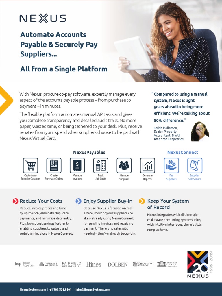 Nexus AP & Payments Automation Platform PDF | PDF | Service Industries ...