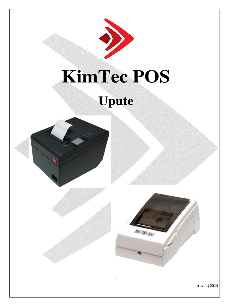 KimTec POS Upute | PDF