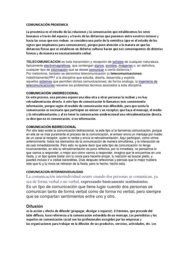 La comunicación a través del espacio: Un análisis de la proxémica y los ...