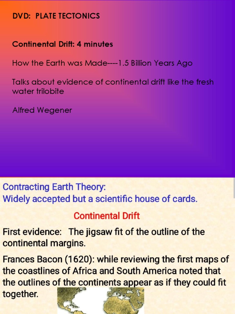 Continental Drift PowerPoint | PDF | Plate Tectonics | Continent