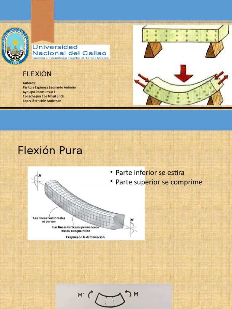 FLEXION | PDF | Doblar | Mecánica