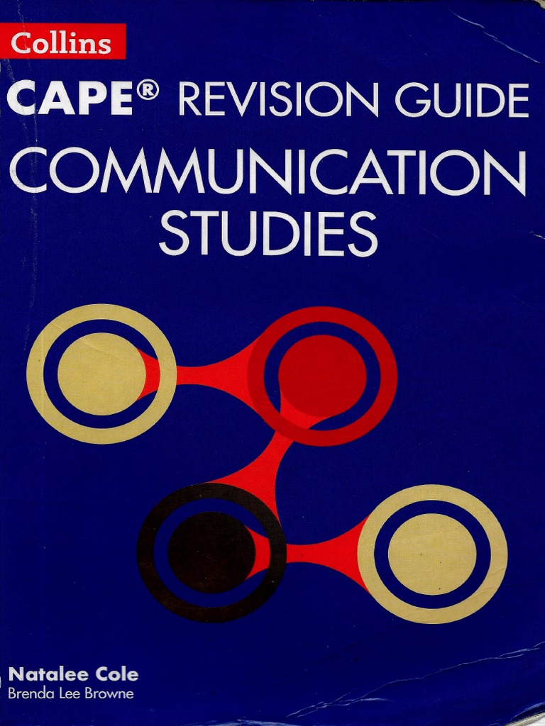 Cape Collins Communication Studies Revision Guide PDF | PDF | Test ...