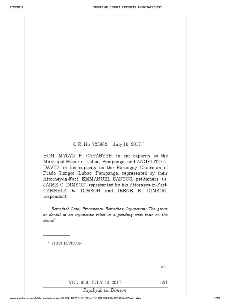 19 | PDF | Injunction | Nuisance