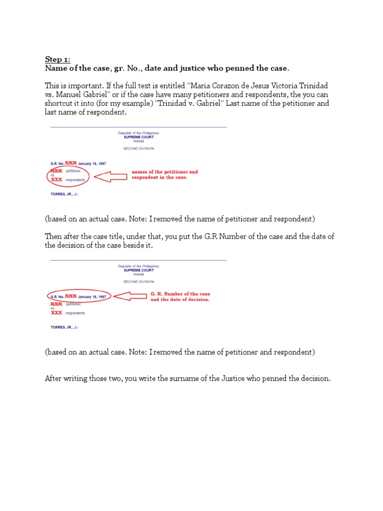 How To DIGEST CASES | PDF | Public Sphere | Courts