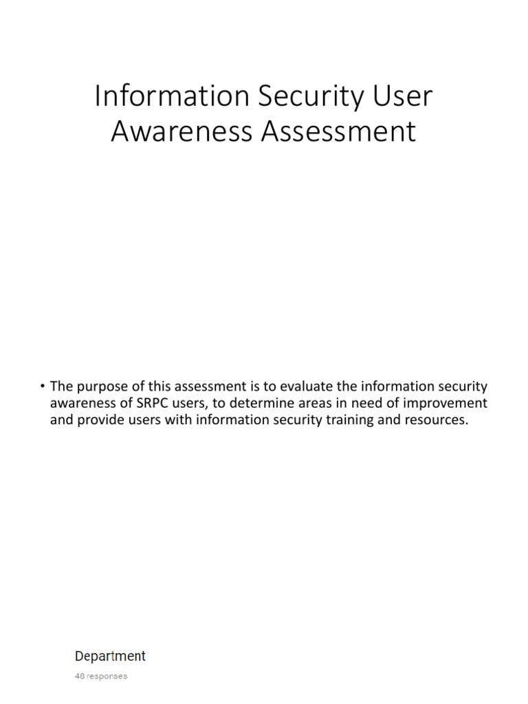 User Awareness in Information Security Assessment | PDF | Computers