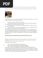 Unilever Mission Statement | PDF | Sustainability | Unilever