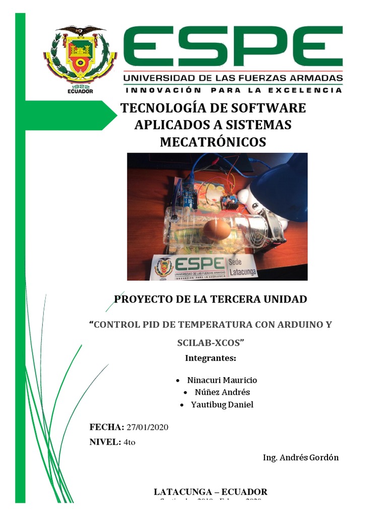 Informe Temperatura | PDF | Arduino | Microcontrolador