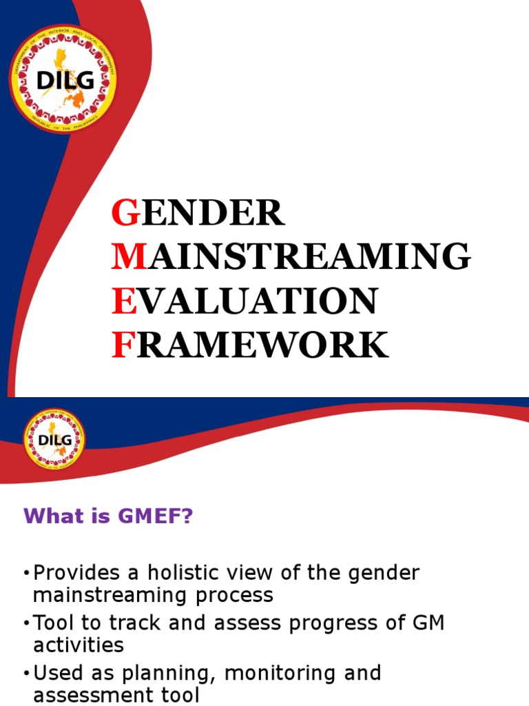 Gmef and Online Gad Form | PDF | Gender Mainstreaming | Gender