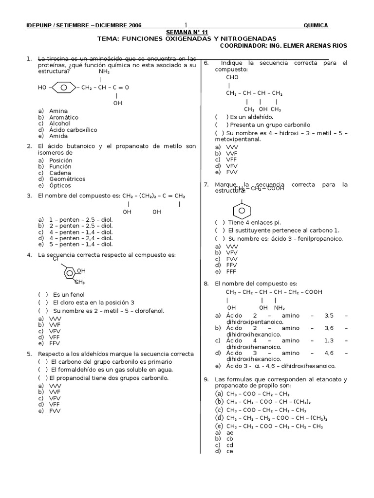 Quimica Organica Pdf Amida Aminoácidos