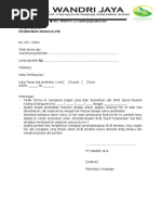 Contoh Surat SPR | PDF | Hukum
